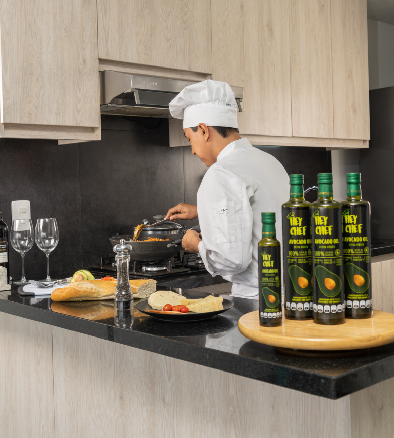Aceite de Aguacate HEY CHEF 250 mL. x 2 Unidades - Avocados del Quindío